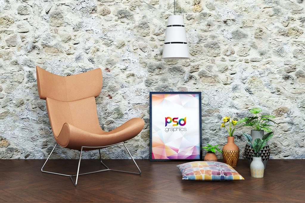Poster Frame PSD Mockup | PSD Graphics